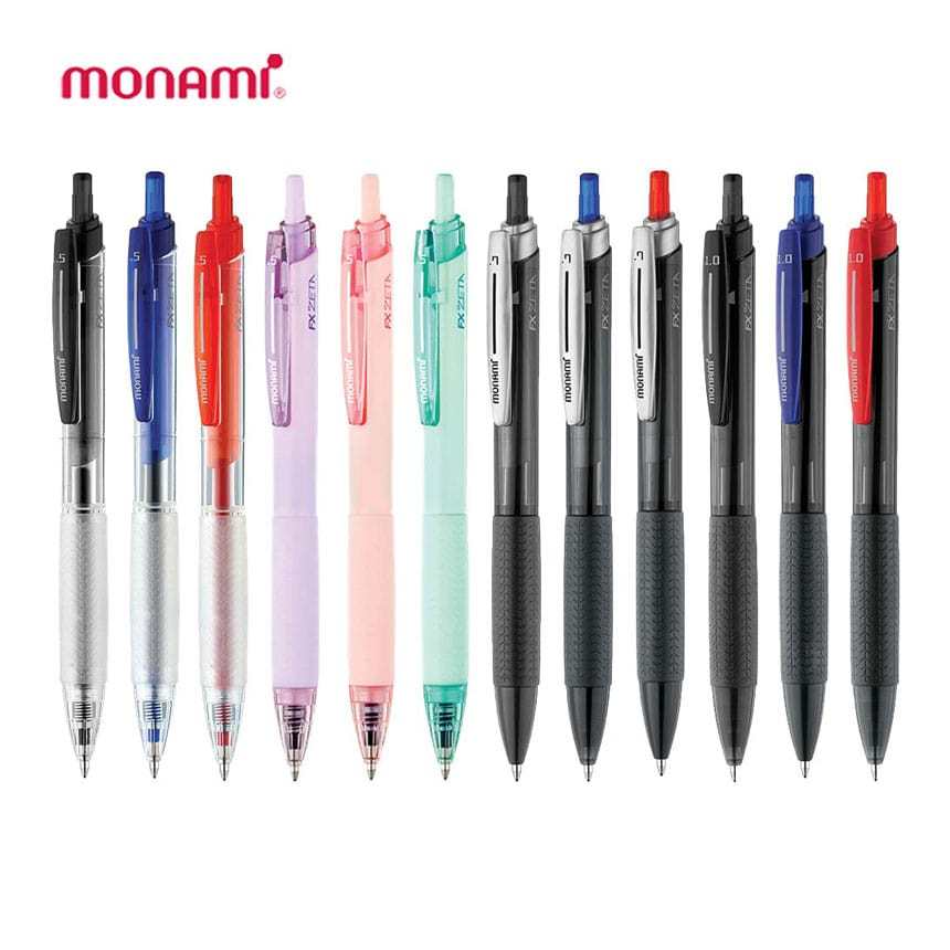Monami FX ZETA 0.5 / 0.7 / 1.0 mm Ball point pen | Shopee Philippines
