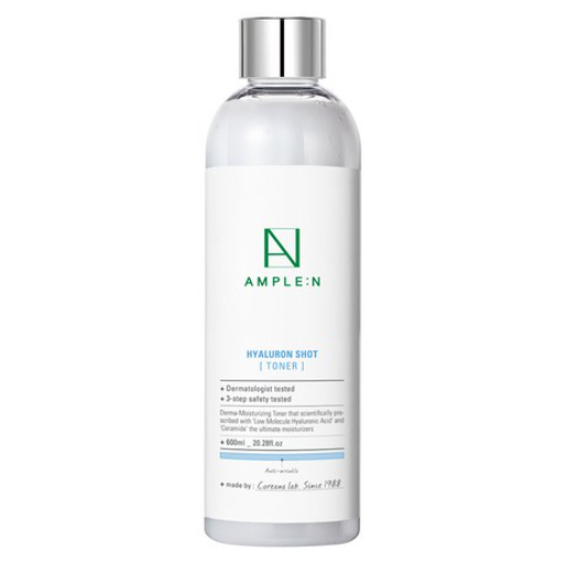 Coreana AMPLE:N Hyaluron Shot Toner 600ml | Shopee Philippines