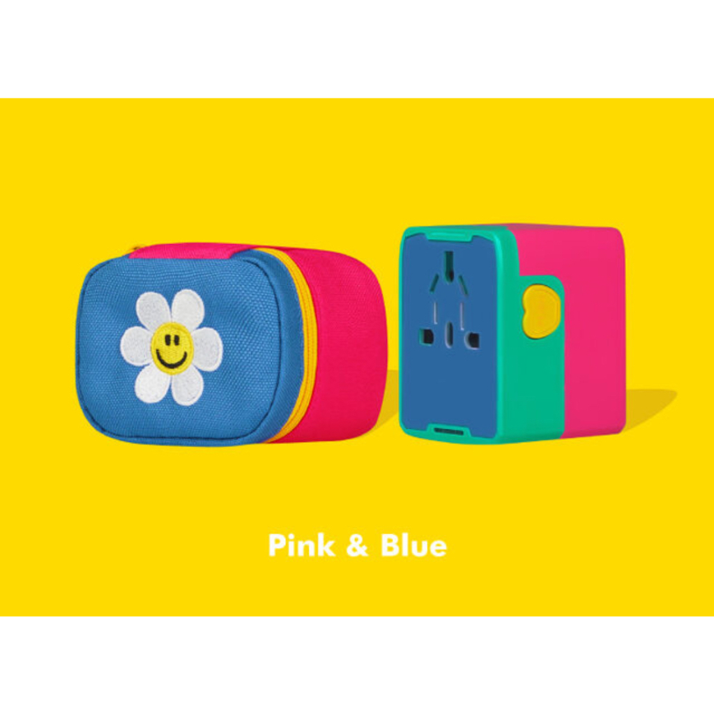 [Wiggle Wiggle] COLOR BLOCK ADAPTER SET - PINK &BLUE | Shopee Philippines