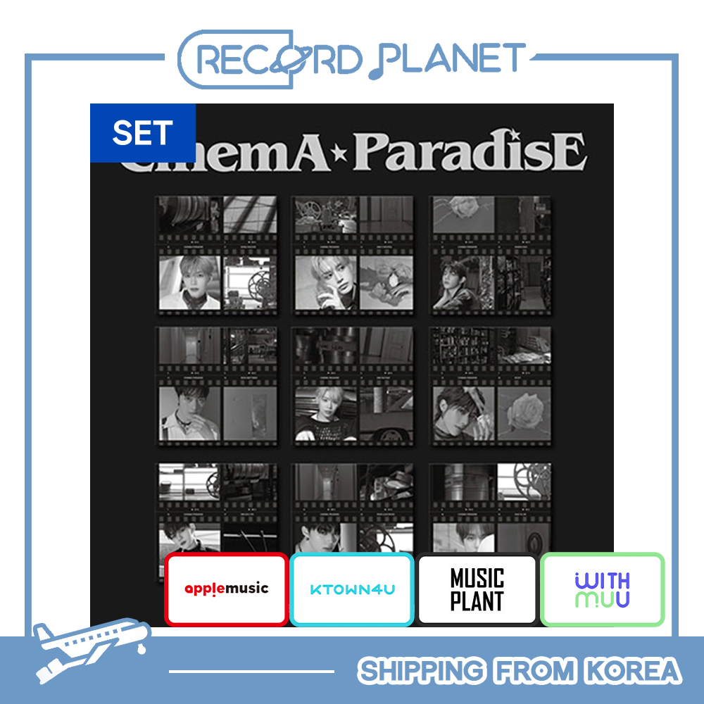 [POB] ZEROBASEONE (ZB1) - The 4th Mini Album [CINEMA PARADISE] (DIGIPACK ver.) SET | Shopee ...