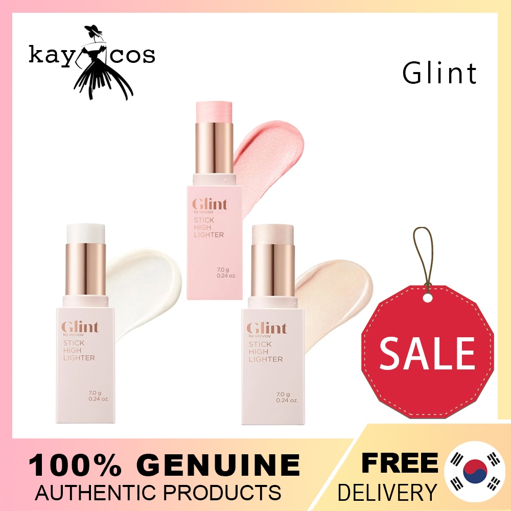 Glint Multi-Use Stick Highlighter - Sheer & Dewy Glow, Fine Shimmer ...