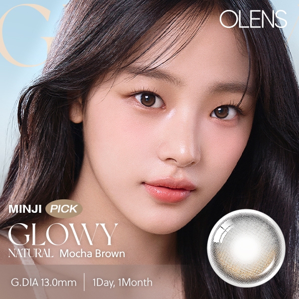 OLENS Official NewJeans Pick Glowy Natural Mocha Brown 1Month 2P ...