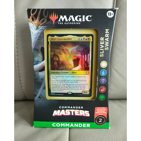 MTG Sliver Swarm Commander Masters Deck English Magic The Gathering ...