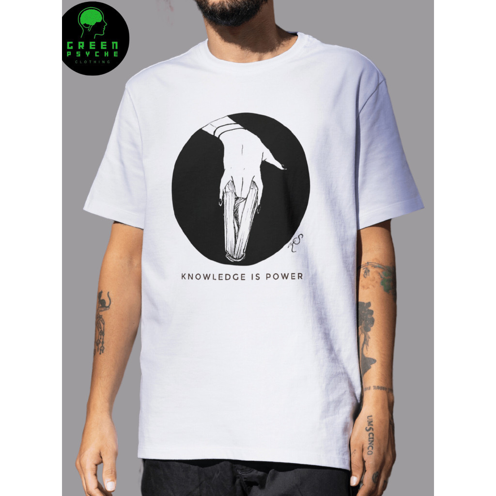 Knowledge is Power Statement shirt graphic print Design for Men Women ...