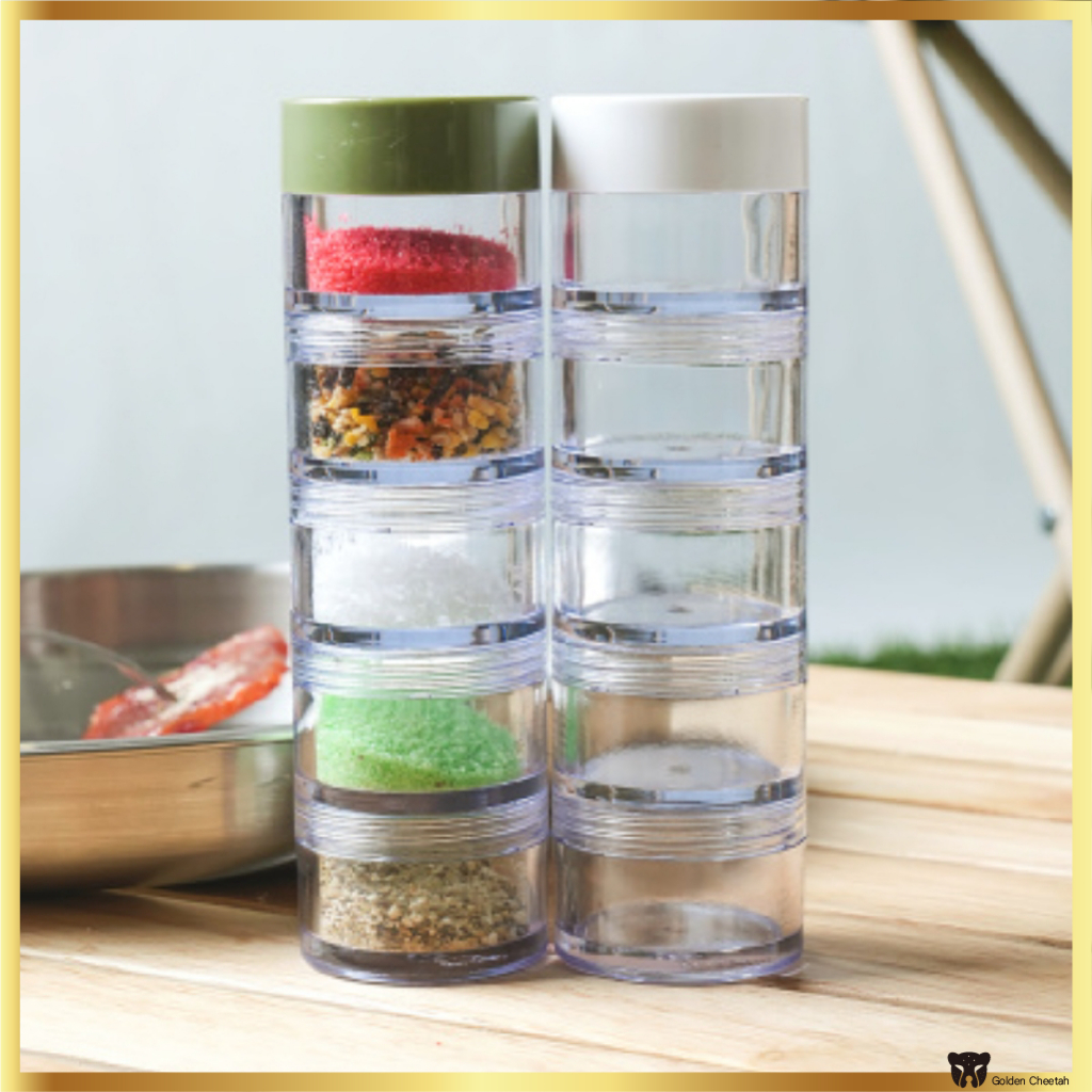 Daiso Korea Mini Spice Containers for Camping | Shopee Philippines