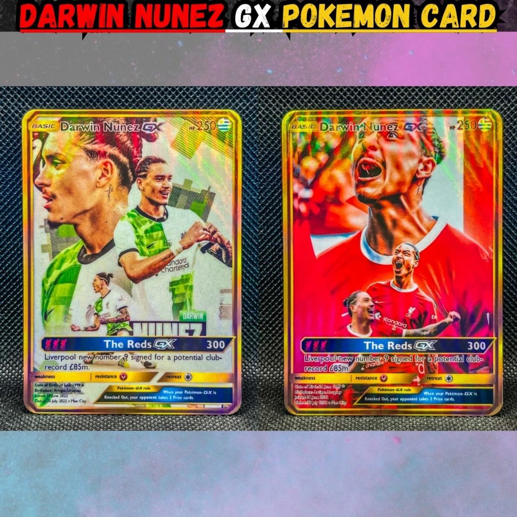 Liverpool - Darwin Nunez GX Pokemon Card | Shopee Philippines