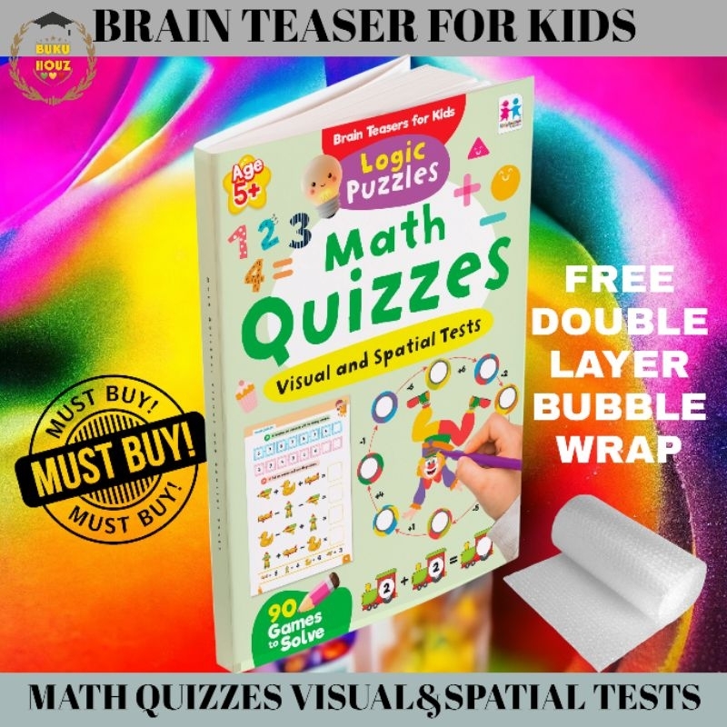 Math Quizzes/Visual And Spatial Tests/Brain Teaser For Kids/Logic ...