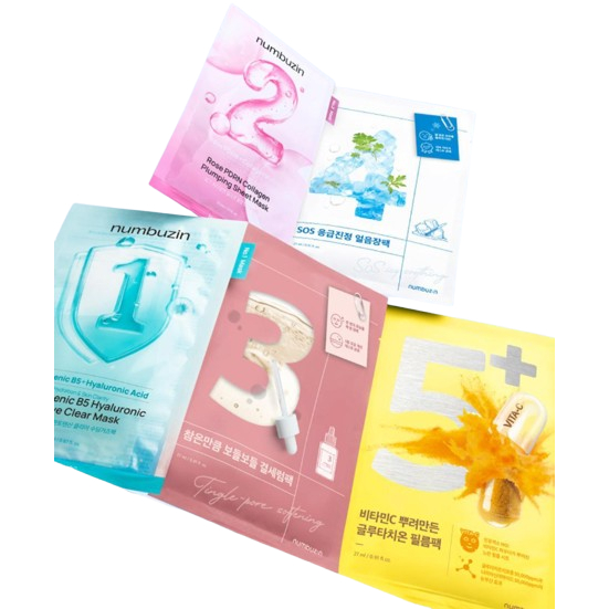 NUMBUZIN Choose one out of four types of 10 mask packs from No. 1 to No ...
