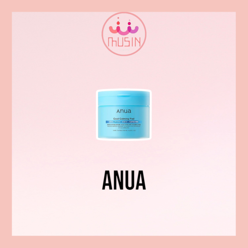 Anua 8 Hyaluronic Acid Catechin Calming Pad, Pore Care & Cooling Effect ...