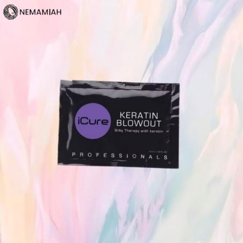 Icure Keratin Blowout 35ml Sachet | Shopee Philippines