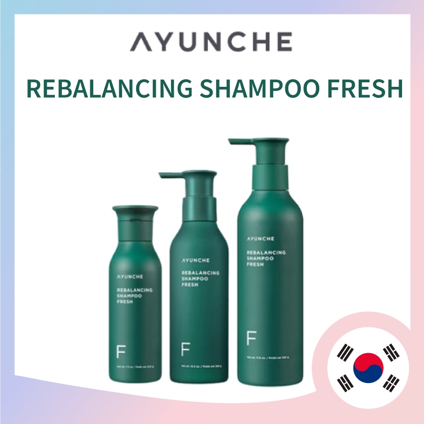 [ AYUNCHE ] Rebalancing Shampoo Fresh [For Oily Scalp] | Cleanse Excess ...