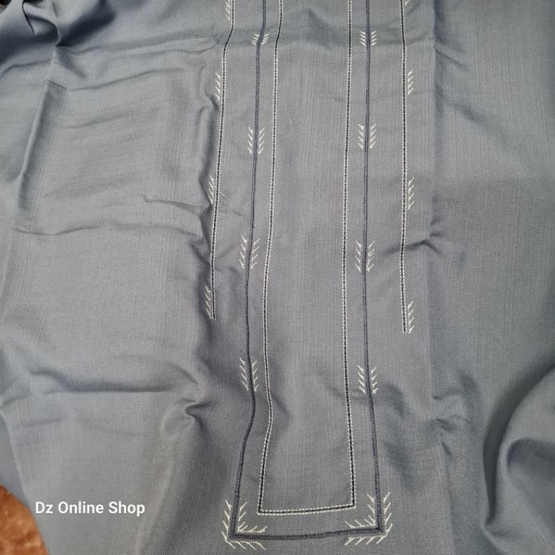 HALF OPEN BARONG EMBROIDERY - MIYAKI FABRIC 1.5 YARDS FOR SHORT SLEEVE ...