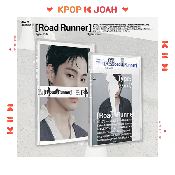 JAY B Archive 1: [Road Runner] 1st Full Album (28th Nov.2024) | Shopee Philippines