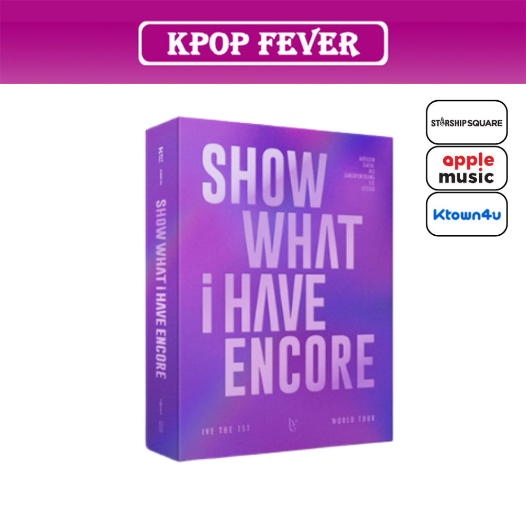 IVE 1ST WORLD TOUR [SHOW WHAT I HAVE] ENCORE KiT | Shopee Philippines