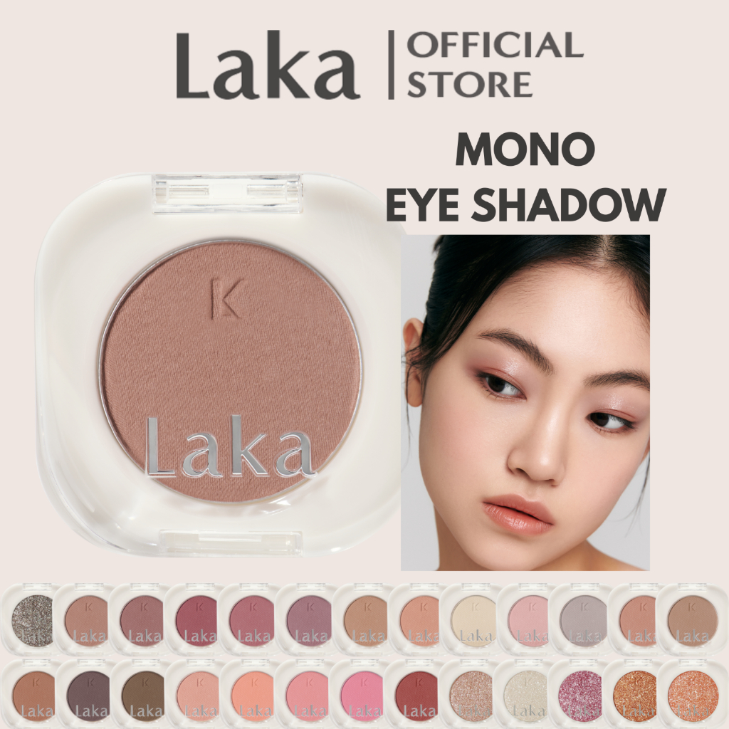 Laka : Mono Eyeshadow (26 colors) | Shopee Philippines