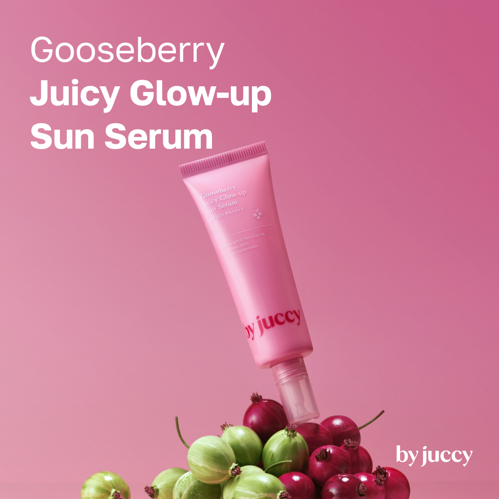 By Juccy Gooseberry Juicy Glow-up Sun Serum SPF50+ PA++++ 50ml ...