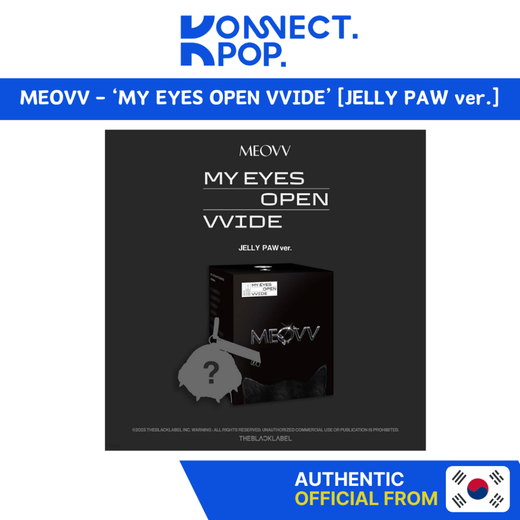 (JELLY PAW Ver) MEOVV - 1st EP ALBUM [ MY EYES OPEN VVIDE ] | Shopee Philippines