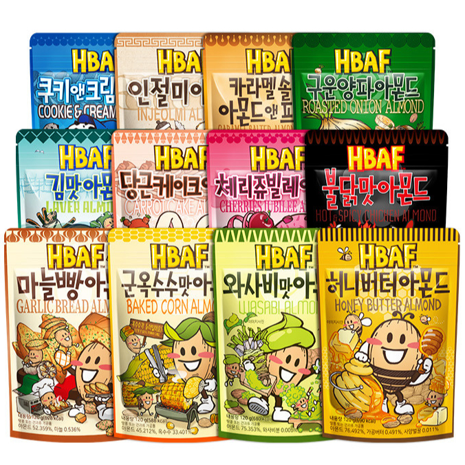 HBAF Honey Butter Almond 120g | Shopee Philippines