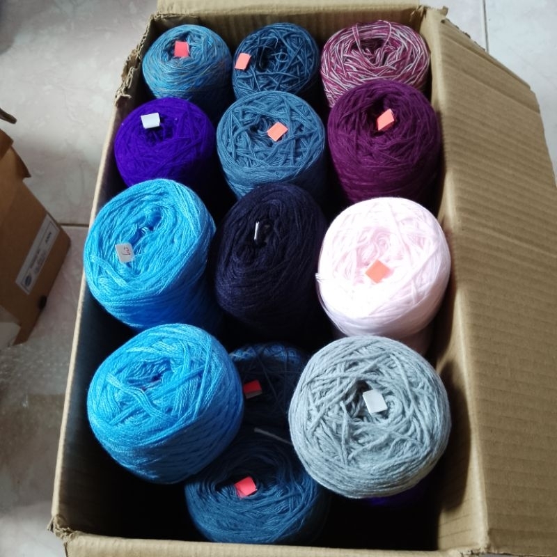 Indophil yarn 1 kilo assorted colors | Shopee Philippines
