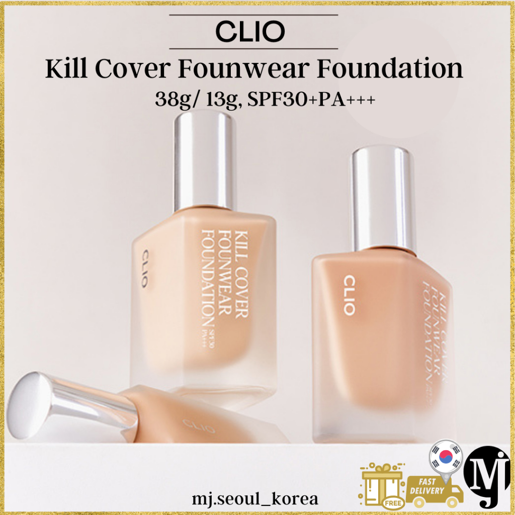 Clio Kill Cover Founwear Foundation Mini 13g SPF30, PA+++ | Shopee ...
