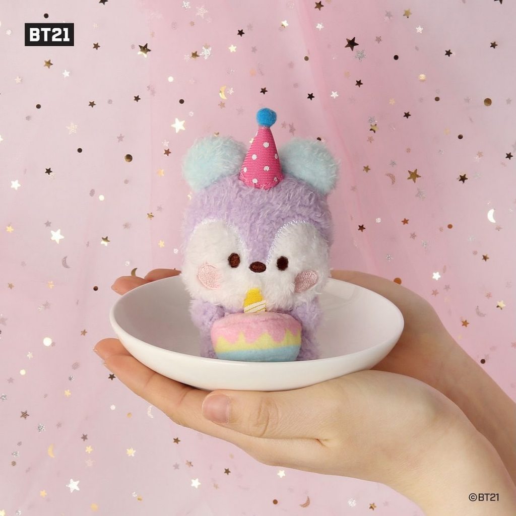 BT21 Minini Plush Doll Keyring Happy Time Birthday Edition | Shopee Philippines
