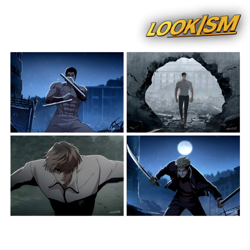 [LOOKISM] Animation Poster 4pcs Set | LOOKISM (看臉時代) Official MD Goods ...