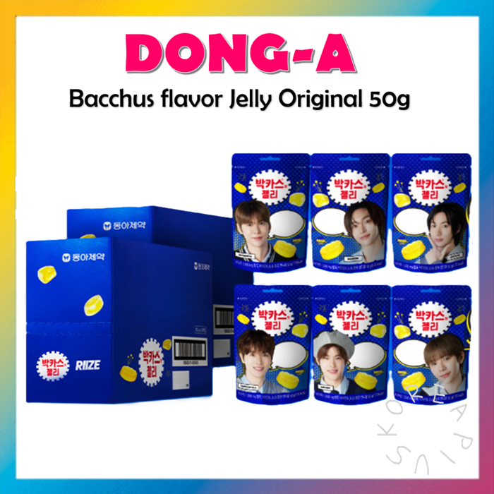 [Dong-A] Bacchus flavor Jelly Original 50g Random Package (1p / 3p ...