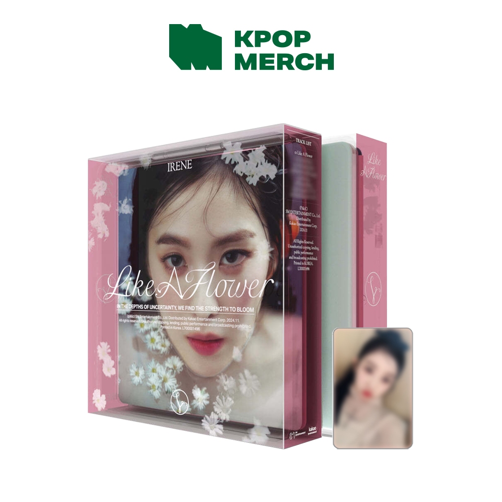 (POP Merch POB) RED VELVET IRENE - 1st Mini Album [ Like A Flower ...