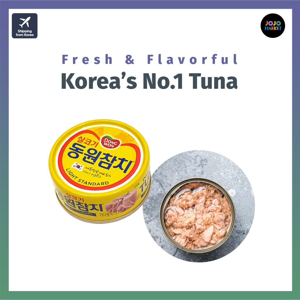 Dongwon Light Standard Canned Tuna (85g) / Shipping from Korea | Shopee Philippines