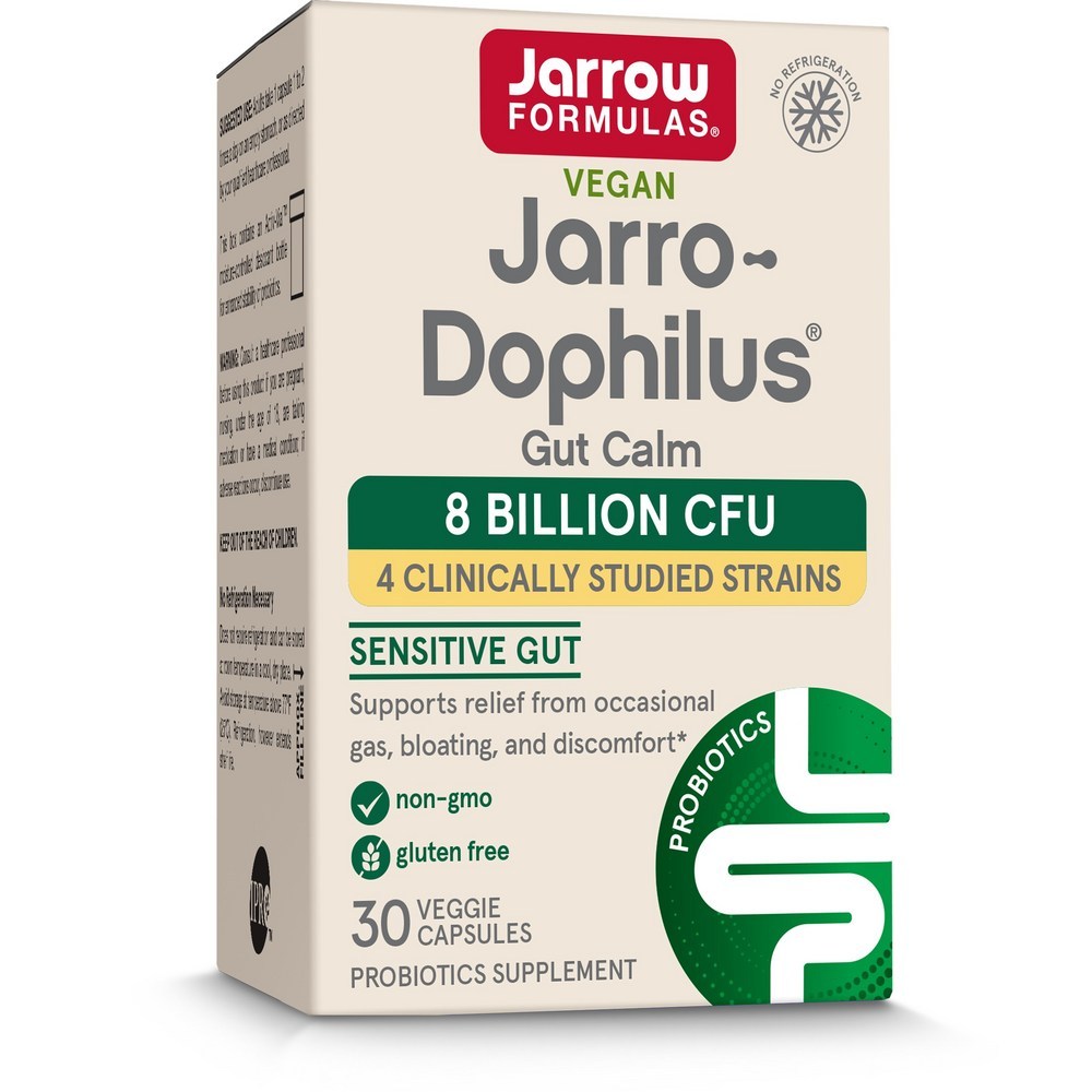 Jarrow Formulas Jarro-Dophilus Digestive Comfort Probiotic Veggie Caps ...
