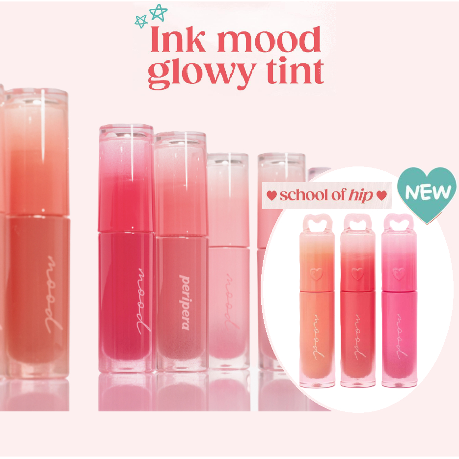 [NEW COLOR] PERIPERA Ink Mood Glow Tint 4g - Water Glow Tint Lip Care ...