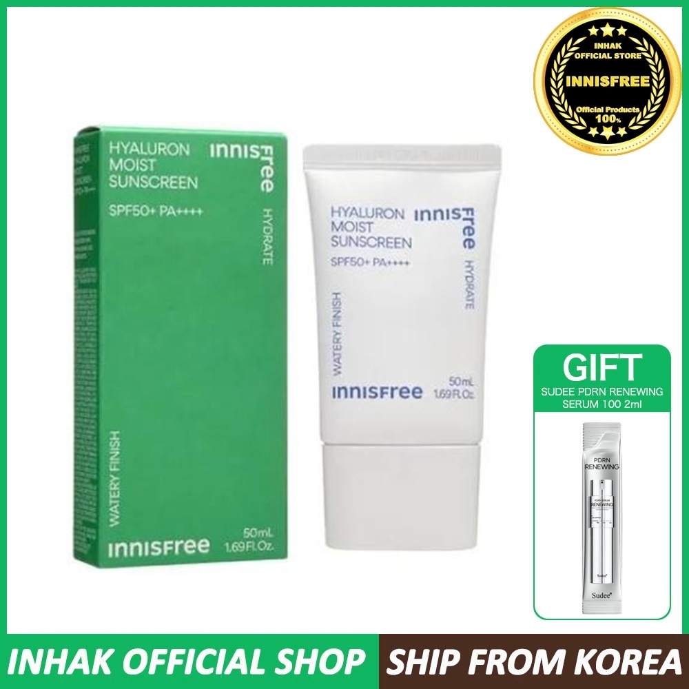 [Innisfree] Hyaluron Moist Sunscreen SPF50+ PA++++ 50 ml | Shopee ...
