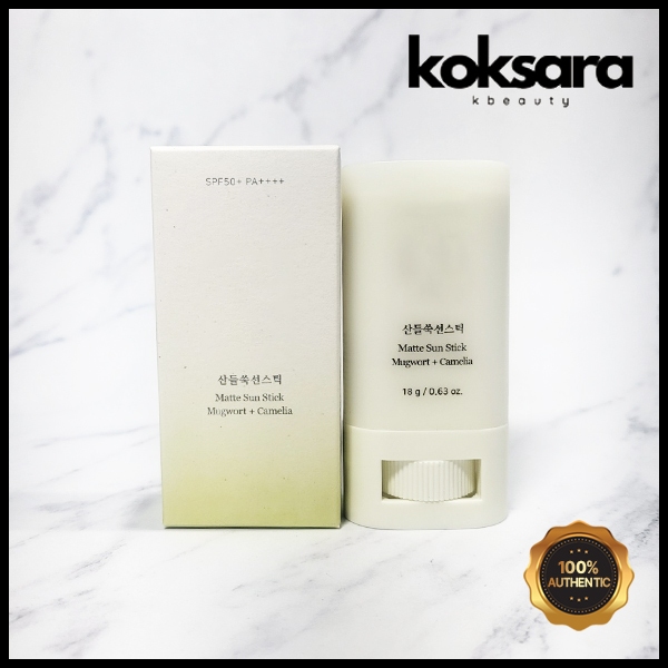 BOJ matte sun stick mugwort+camelia 18g spf50+ pa++++ | Shopee Philippines