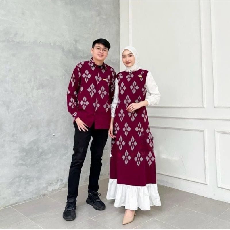 Oufit woven woven clothes, MIA woven Gamis, Eid clothes, wedding ...