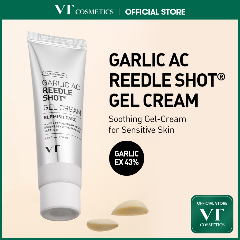 [VT] GARLIC AC REEDLE SHOT Gel Cream & Spot Cream Exosome Cream ...