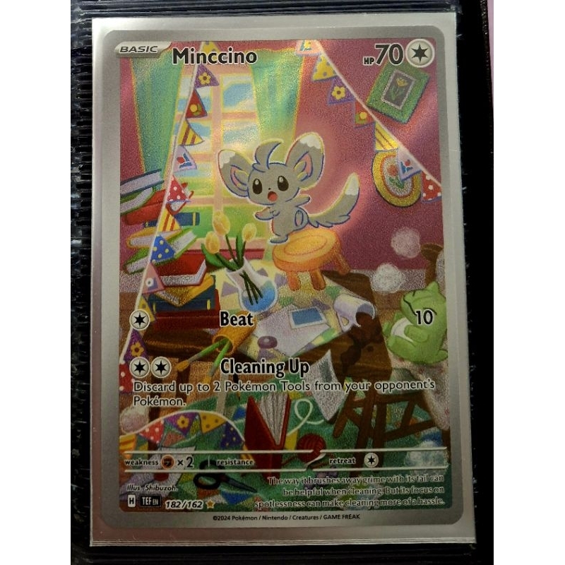 Pokemon TCG - Minccino (182 / 162) - ENG Card | Shopee Philippines