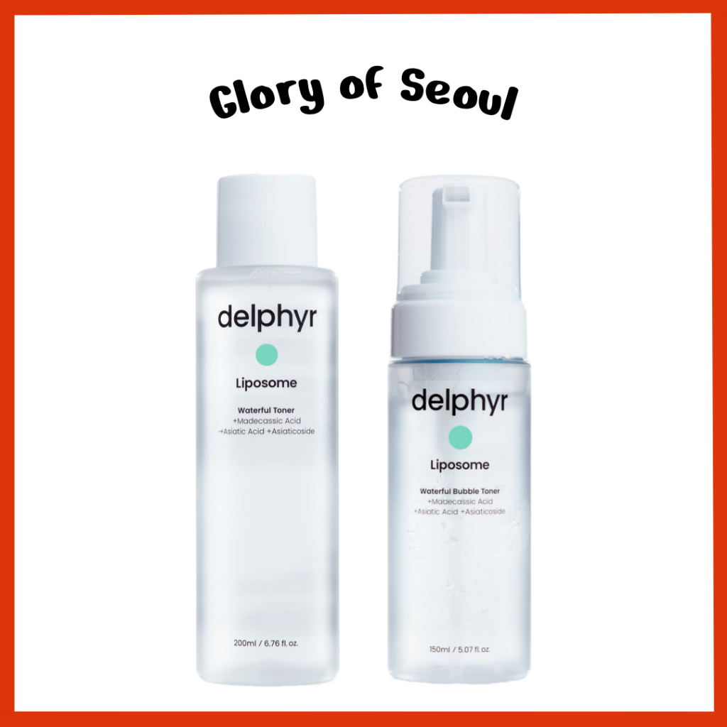 [New] DELPHYR Liposome Waterful Toner, 200ml / Bubble Toner, 150ml (2 ...