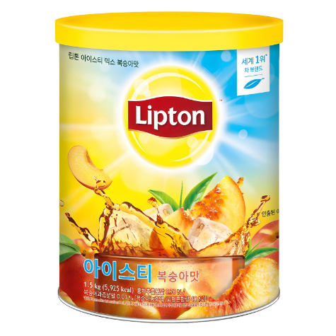 Lipton Ice Tea Powder Peach Flavor, 1.5kg | Shopee Philippines