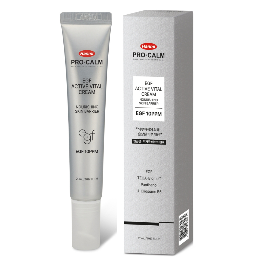 Hanmi PRO-CALM EGF Active Vital Cream 20ml, Biome, Panthenol, U ...