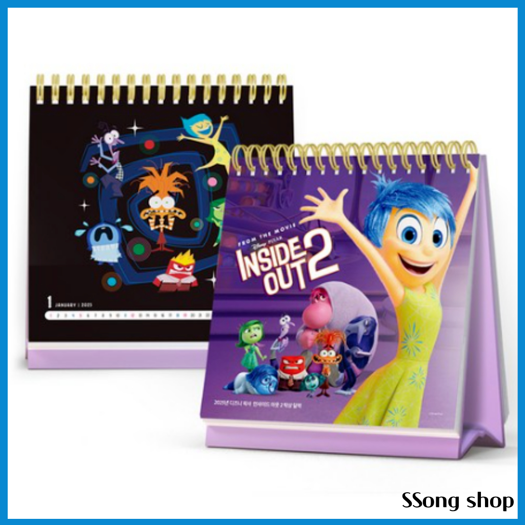 Disney 2025 Inside Out 2 Desk Calendar | Shopee Philippines