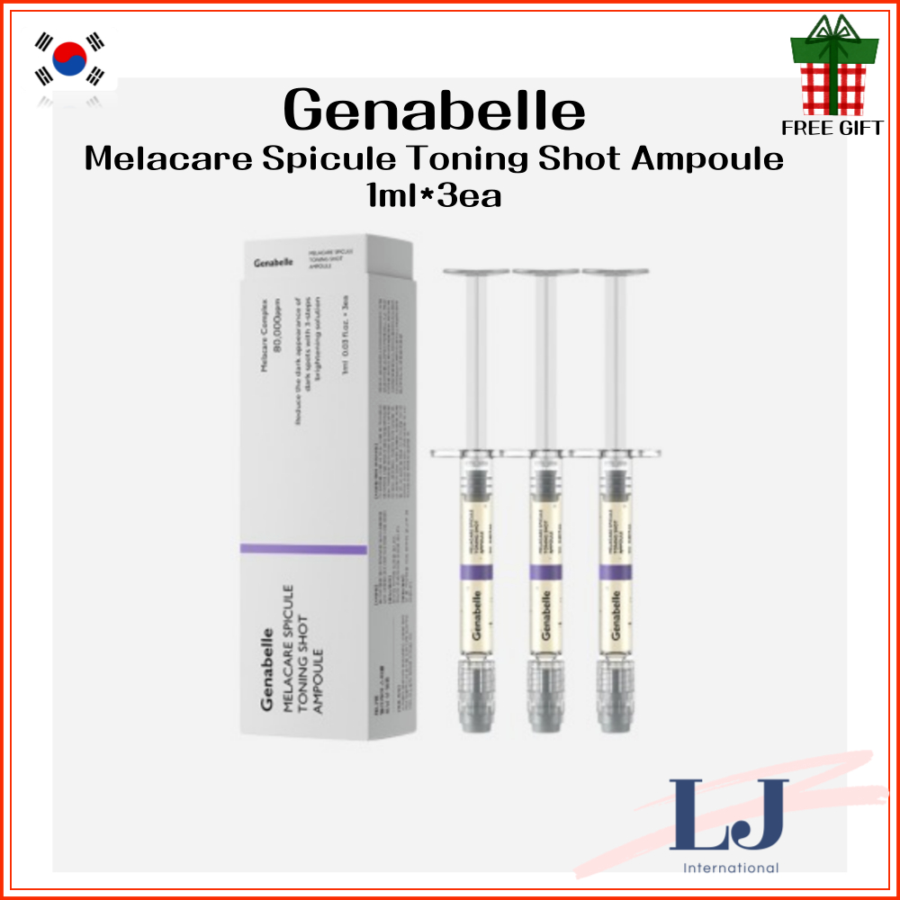 Genabelle Melacare Spicule Toning Shot Ampoule 1ml*3ea | Shopee Philippines