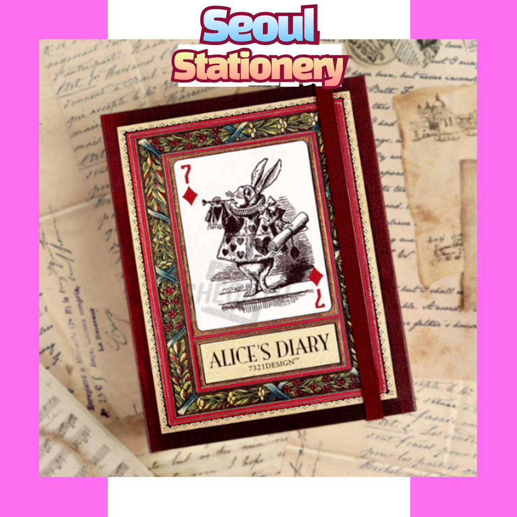 (Diary 2025)[Korea Shipping]2025 Alice Diary Vol 01 Portable Memo ...