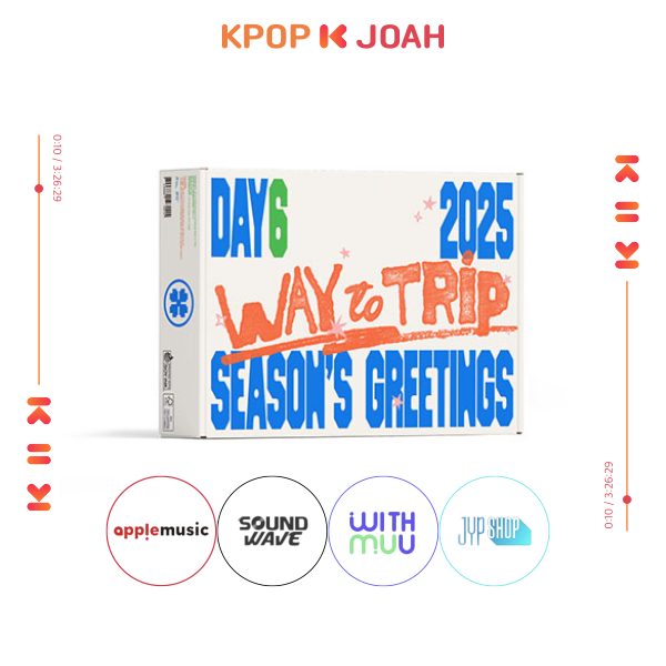 [POB] DAY6 [WAY to TRIP] 2025 SEASON'S GREETINGS (20th Dec.2024 ...