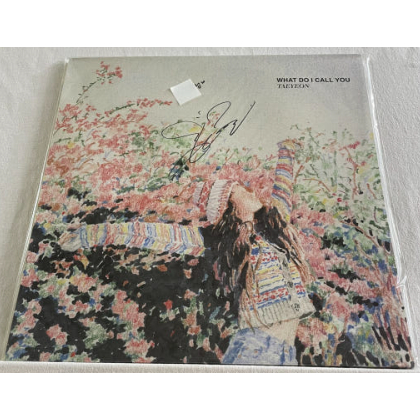 K-POP [USED] (TAEYEON) 4th mini album LP - WHAT DO I CALL YOU (2021 ...