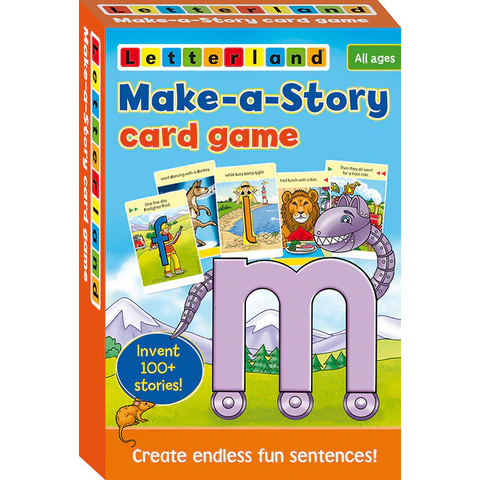Letterland Make-a-Story English Phonics Sentence Card Game (Age 3 ...