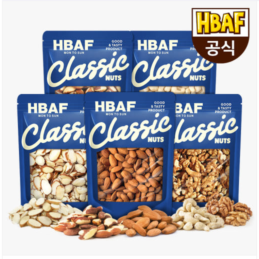 [HBAF] (Premium quality) hbaf Classic Nuts Collection, 400~700g ...