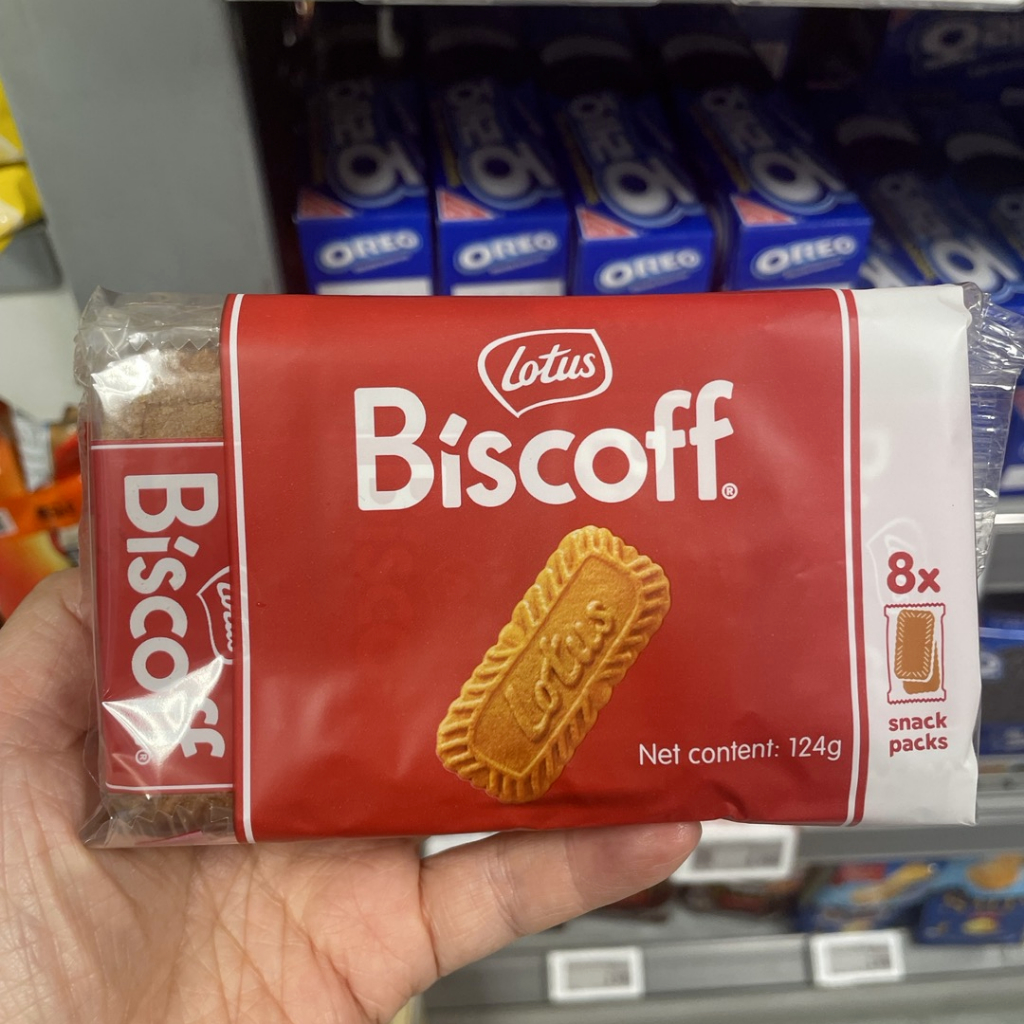 Lotus Biscoff Biscuit 124g (2ea*8 packs) | Shopee Philippines