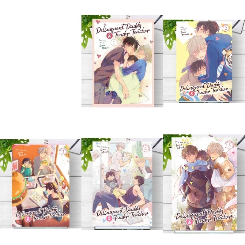 Delinquent Daddy And Tender Teacher Vol 1 5 Tama Mizuki Comic Shopee
