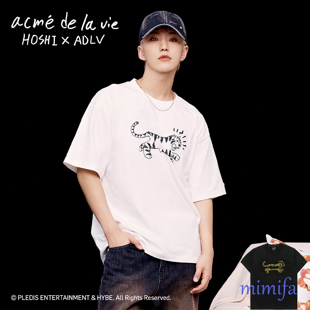 [acme de la vie ADLV] HOSHI X ADLV TIGER SKETCH SHORT SLEEVE T-SHIRT ...
