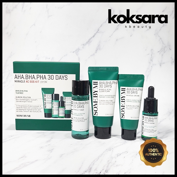 some by mi aha bha pha 30 days miracle ac sos kit | Shopee Philippines